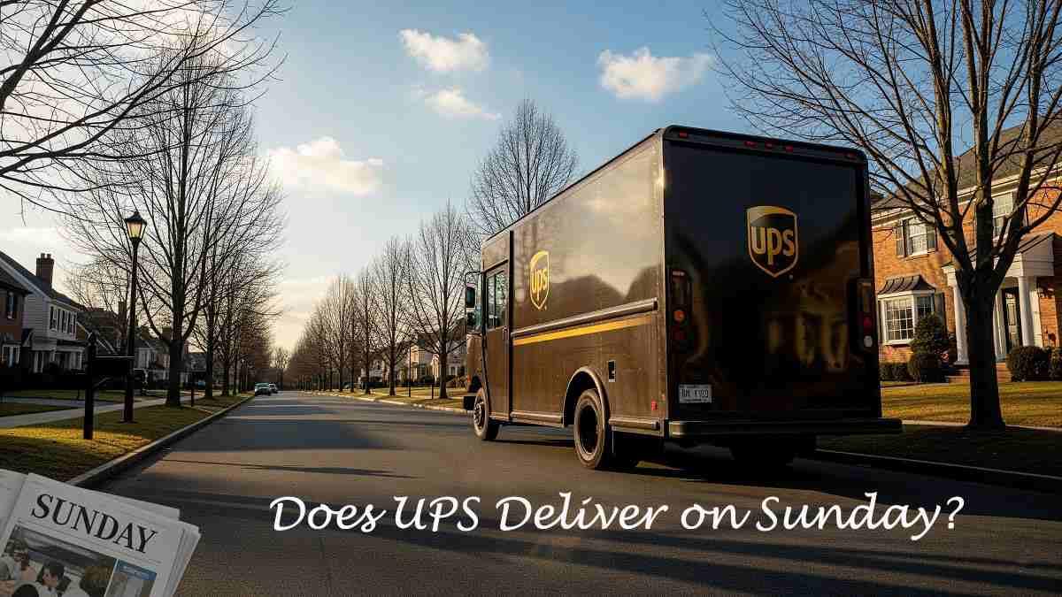 Does UPS Deliver on Sunday The Truth About Weekend deliver